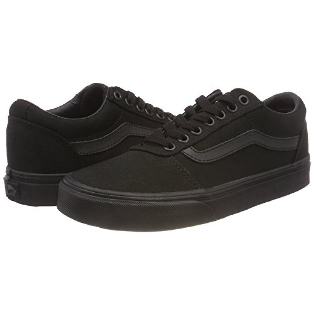 Vans Men's MN Ward Sneaker, Black/Black, 11