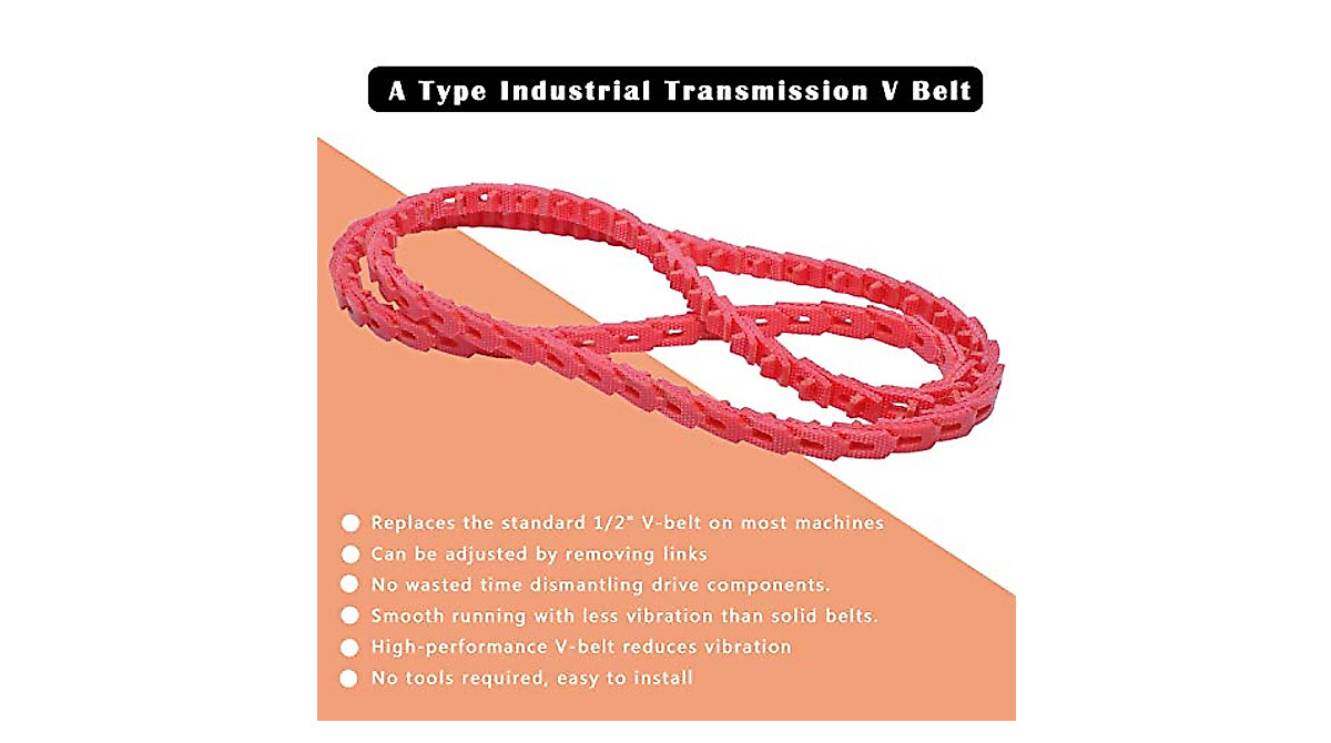 5FT Power Twist V Belt - Adjustable & Durable Solution