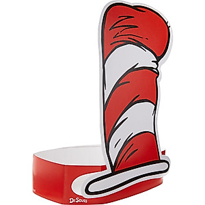 amscan Dr. Seuss Party Hats | 8" x 7.9" | 36 Pcs