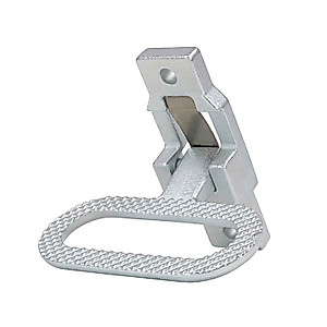 Mytee Products Galvanized Steel Trailer Folding Step | Fold Down Utility Bed Body Step Safety Folding Grab/Step Flip Up Folding RV Camper Trailer RV Bus (2 Pack)