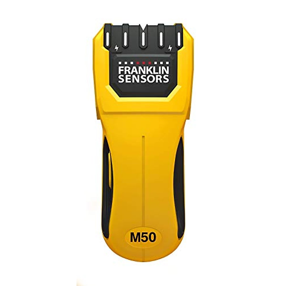 Franklin Sensors ProSensor M50 Professional Stud Finder with 5-Sensors for The Highest Accuracy Detects Wood & Metal Studs with Incredible Speed, Yellow