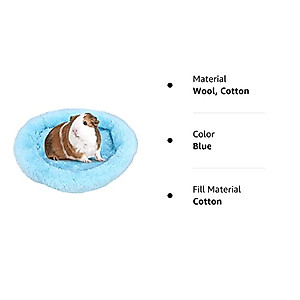 FEBSNOW Guinea Pig Beds, Hamster Bed Hedgehog Bed for Hamster/Hedgehog/Squirrel/Tortoise/Lizard and Other Small Animal with 1 Pack Hair Remover Brush