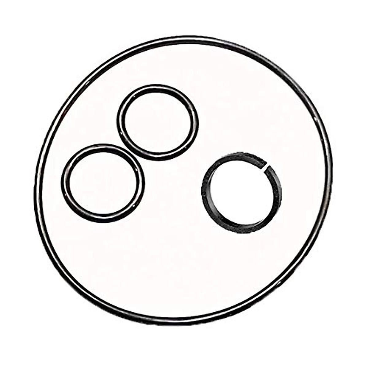 ATIE Pool Diverter Valve Assembly Compatible with Pentair Diverter Valve 270056 For 2 & 3-Way 2" to 2-1/2" Valves 263026, 263027, 263028, 263029 ONLY (Not Compatible with 263037/263038 Valve) (2 Pack)