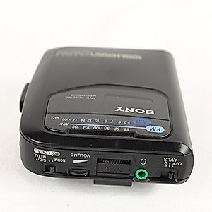 Sony Corp. Sony Anti-Rolling Mechanism Sony Walkman FM/AM AVLS WM-FX101 Radio Cassette Tape Player Model# WM-FX101