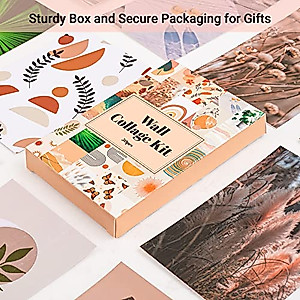 HappyStream 50pcs Wall Collage Kit Aesthetic Pictures. Photo Collage Kit, Bedroom Decor for Teen Girls, Boho Wall Décor, Dorm Photo Collection, Aesthetic Posters for Room (50pcs 4x6 inch)