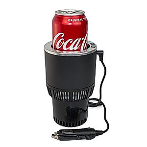 Yesinaly Premium 2-in-1 Car Cup Warmer Cooler Smart Car Cup Mug Holder | Perfect Car Tumbler Holder for Commuter/Road Tripper Holiday Seasonal Present