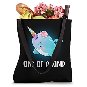 One Of A Kind T Shirt Narwhal Unicorn Shirt Narwhal Costume Tote Bag