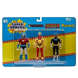 McFarlane Toys - DC Super Powers Peacemaker Judo Master & Vigilante 3pk 4.5in Action Figure