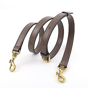 Retro Leather Shoulder Strap Crossbody Adjustable for Ophidia,Bamboo,Diana Junbo Series bags and Tote,Purse,Handbags Replacement Accessories