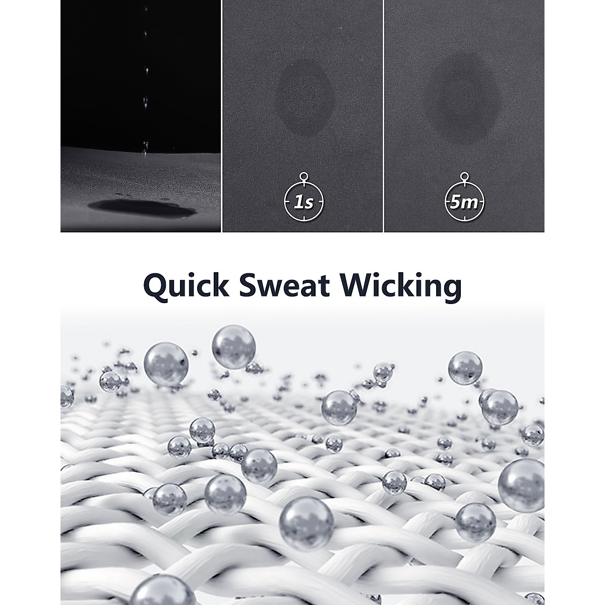 Outdoor Ventures Women's Convertible Pants, Quick Dry Hiking Zip-Off Pants, Stretch Lightweight Cargo Pants Grey