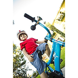 Schwinn Retro Bike Horn, Kids or Adults, Loud, Chrome, Bicycle Accessories