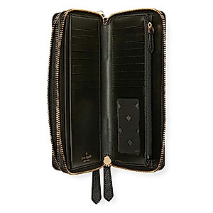 Kate Spade Payton Large Carryall Wristlet Clutch Wallet In Black