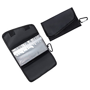 BESPORTBLE Fishing Bait Bag Fishing Bag Fishing Lures Organizer Portable Bait Organizer Fishing Tackle Bag Portable Fishing Pouch Transparent Tackle Foldable Soft Bait PVC Seal