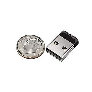 SanDisk 64GB Cruzer Fit USB 2.0 Flash Drive - SDCZ33-064G-G35