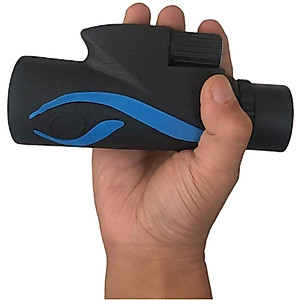 10x50 High Power Monocular Compact Durable BAK4 Prism FMC Lens Monocular with Smartphone Adapter and Tripod for Adult Bird Watching, Outdoor Hunting, Travel