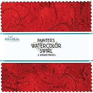 Riley-Blake Designs Painters Swirl 5 Inch Stacker, 42pcs (5-680-42)