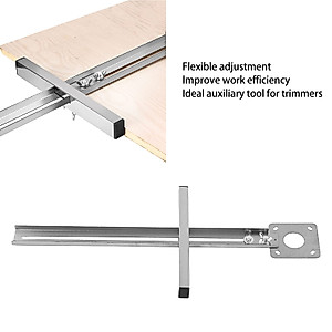 Woodworking Circle Cutting Jig Circle Kit Alloy Steel Circle Cutter Trimming Set for Wood Router Electric Hand Trimmer