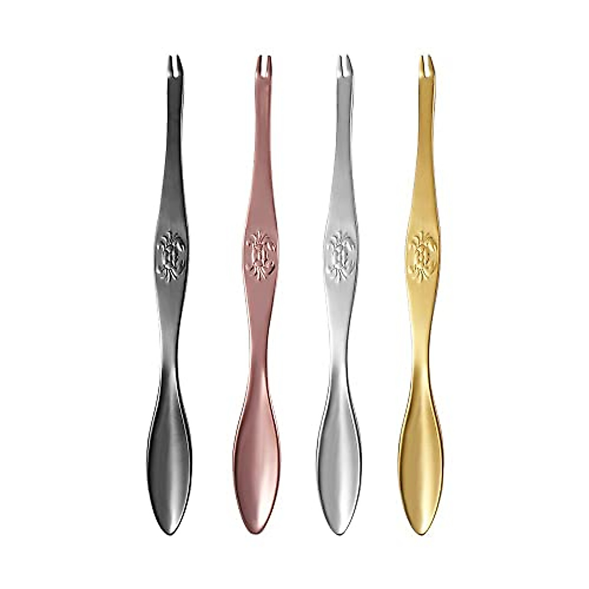 Seafood Forks Picks for Lobster Crab Nut, Lobster Cracker Seafood Tools Clip Needle Fork Picks, Fruit Fork for Crab and Lobster Spoons(Black)