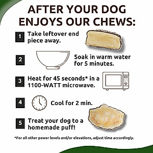 WhiteTail Naturals - Yak Cheese Dog Chews - Long Lasting Tough Dog Bones for Aggressive Chewers & Teething Puppies - All Natural Himalayan Dental Milk Chew Bone (6, Medium)