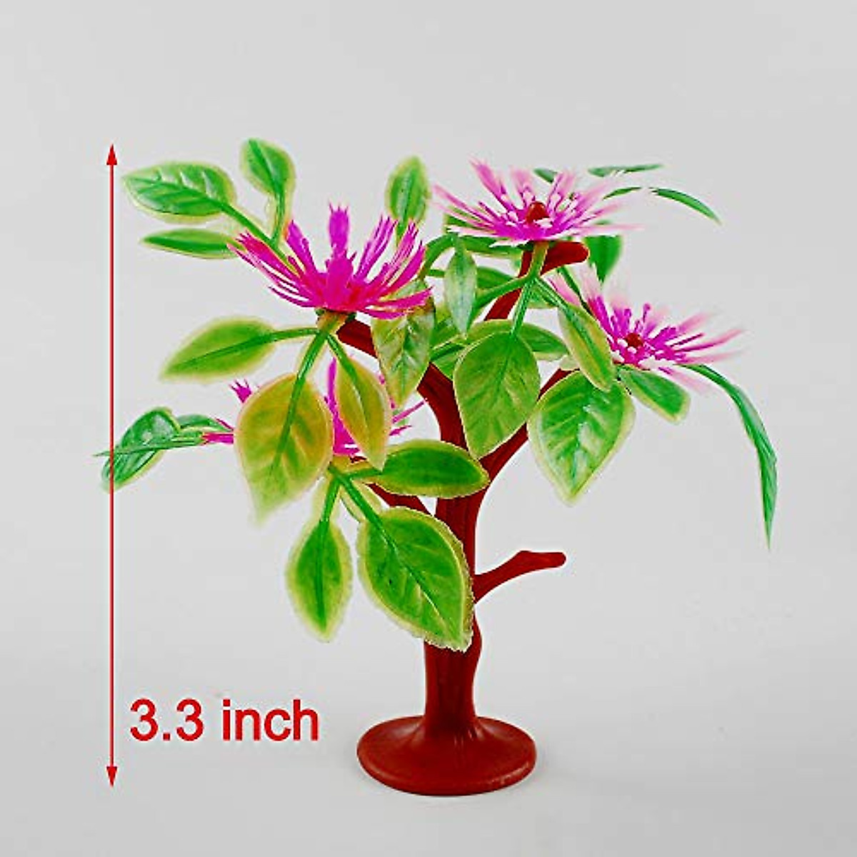 NWFashion 25PCS 3-5 INCH Model Scenery Landscape Rainforest Trees,Cake Topper Decorations