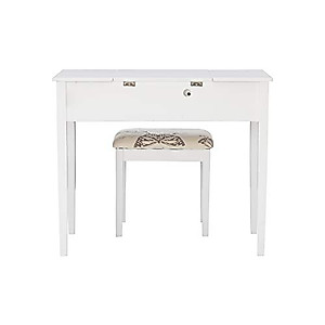 Linon Vanity Set White