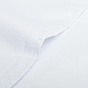 NTBAY 2 Pack 100% Brushed Microfiber 13x18 Zippered Toddler Pillowcases, Super Soft and Cozy Travel Kids Nursery Pillow Cases, 13x18 Inches, White