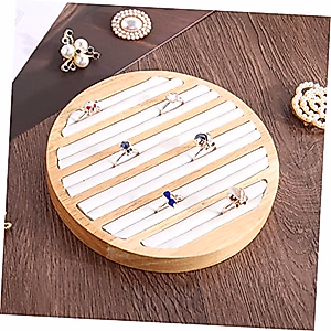 Zerodeko 3pcs Ring Storage Tray Rings Holder for Display Ring Display Organizer Small Ring Organizer Ring Showcase Tray Ring Tray Organizer Small Ring Holder Rings Organizer for Women