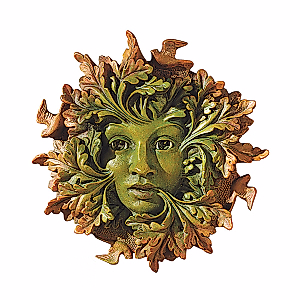 Design Toscano The Somerset Greenwoman Sculpture in Faux Verdigris and Bronze