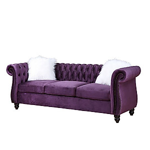 Acme Furniture Upholstered Sofas, Purple