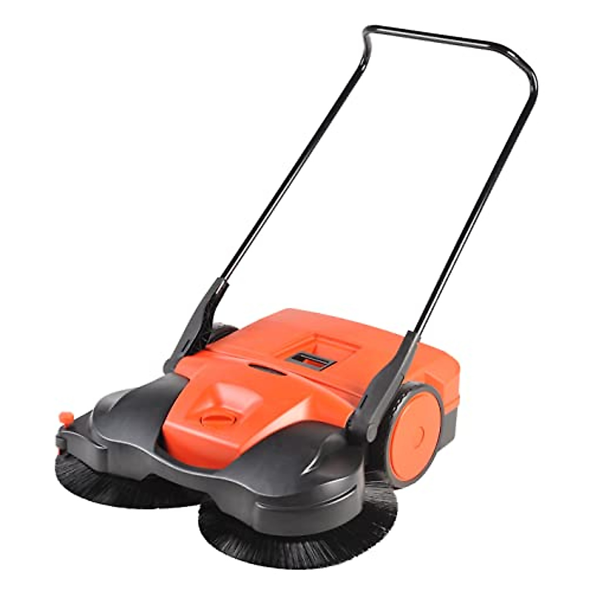 Bissell Commercial 38"" Deluxe Triple Brush Push Power Sweeper Turbo, 13.2 Gal. Capacity", Green