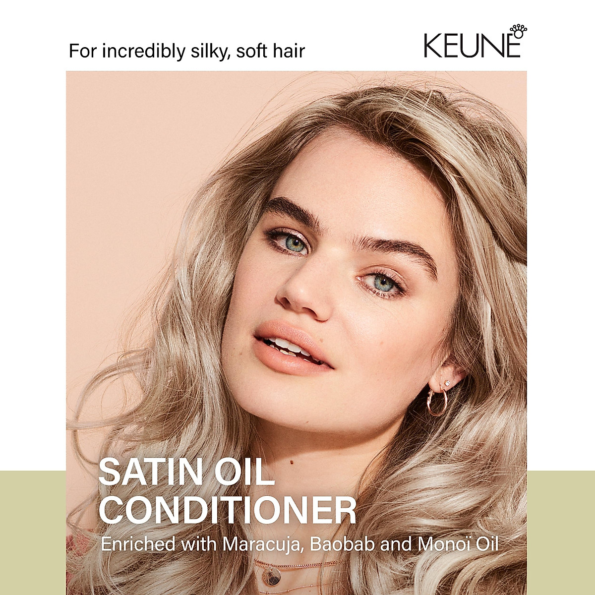 Keune Care Satin Oil Conditioner, Moisturizing & Shine-Enhancing Conditioner for All Hair Types, 8.5 Fl Oz