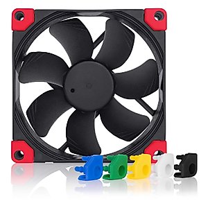 Noctua NF-A9 PWM chromax.Black.swap, Premium Quiet Fan, 4-Pin (92mm, Black)