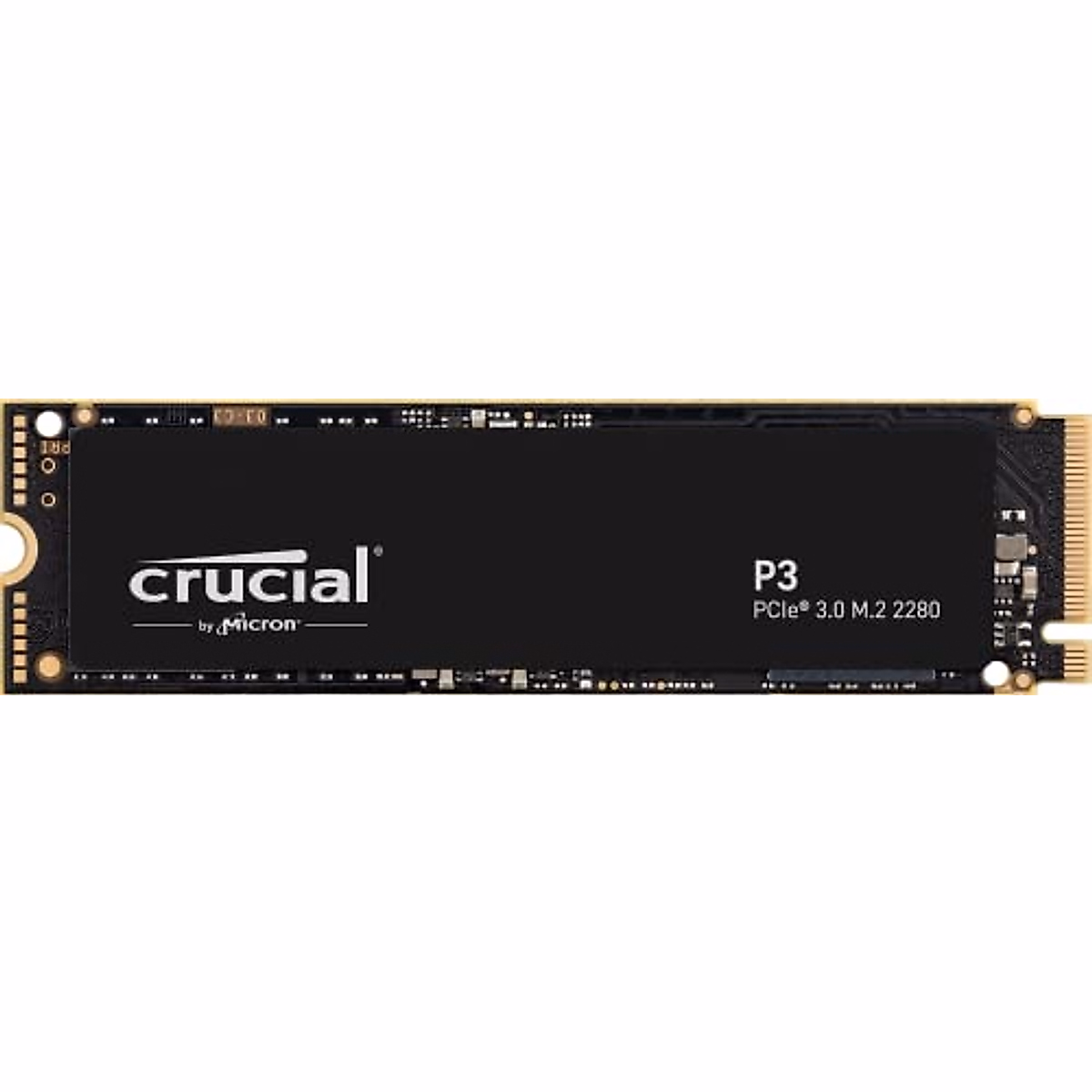 Crucial P3 4TB PCIe Gen3 3D NAND NVMe M.2 SSD, up to 3500MB/s - CT4000P3SSD8
