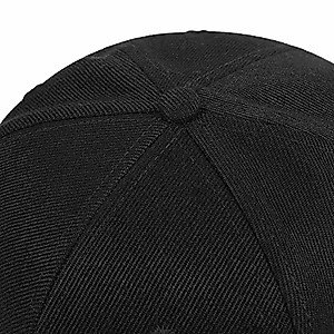 Chicken Noodles Flat Brim Hats for Men - Gothic Style Skull Hat Leather Pattern - Hip-Hop Snapback Hat Skeleton Hats for Men