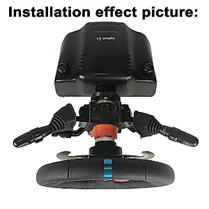 [Upgrade 2021 Version] DIY Racing Simulator Steering Wheel Turn Signal Wiper Lever Switch For Logitech G27/G29/ Thrustmaster T300/T300 RS GT,only for PC (For G920/G923 Basic Modification Kit)