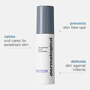 Dermalogica Ultracalming Serum Concentrate (1.3 Fl Oz) Face Serum for Sensitive Skin with Evening Primrose Oil - Calms and Soothes Inflamed Skin, 1.3 Fl Oz (Pack of 1)