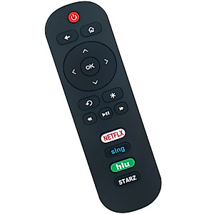 RC280 Replacement Remote fit for TCL Roku TV 32S305 49S405 49S403 43S303 55S403 32S301 50FS3800 32S3750 32S3800 32S4610R 32S3850A 32S3700 43FP110 40FS4610R 43S405 40S305 43S305 55S405 32FS4610R 32S800