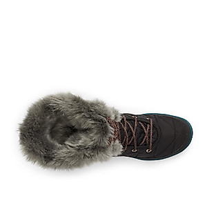 Columbia Women's Heavenly Omni-Heat, Black/Deep Water, 6