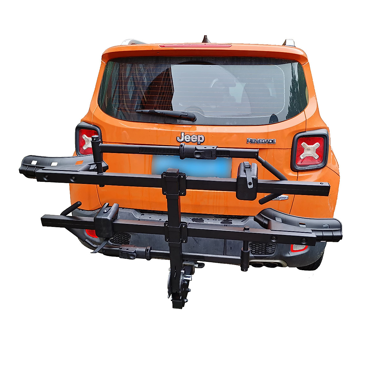 MAXXHAUL 50606 Hitch Style 2-Bike Carrier Platform Style Rack for Standard, Fat Tire, Electric Bikes 2" Hitch Receiver - 66 lbs Weight Capacity Per Bike