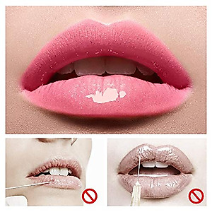 GL-Turelifes Lip Plumper Lip Gloss, Lip Maximizer Balm Plumper Lip Extreme Volume, Heathly Enhancer Hydrated Lips, Moisturize, Eliminate Dryness Wrinkles Enhances Plump Gloss