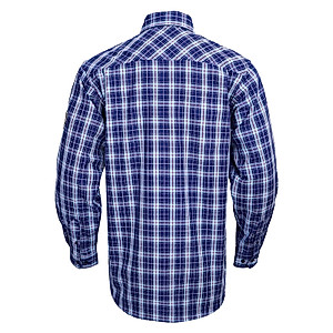 VANLENS FR Shirts for Men 6.5OZ Light Weight Welding Shirt Men Flame Resistant Shirts CAT2/NFPA2112