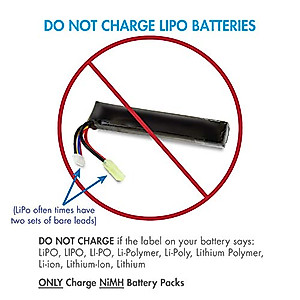 Tenergy Combo 9.6V 1600mAh Butterfly Mini NiMH Battery Pack + 8.4V-9.6V NiMH Smart Charger