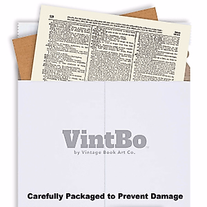 West Virginia Home Grown Vintage Dictionary Art Print, Antique Wall Art Home Decor, Modern Boho Poster, Farmhouse Decoration Living Room Bedroom Office 8x10 Inches, Ready To Frame