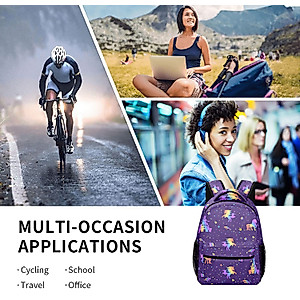 WOWPersonalTailor Cheers Light Blue Cheerleaders Backpack Waterproof Travel Bag for Hiking Camping