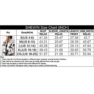 SHEWIN Women's Flannel Shirts Long Sleeve Plaid Lapel Casual Button Up Shacket Jacket Coats with Pockets Fall Tops for Women,US 8-10(M),Pink