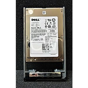 Dell 300GB SAS 10K RPM 6Gbps 2.5in Hard Drive For Dell PowerEdge R410 T410 R610 T610 R710 T710 M600 M605 M610 M710 M805 M905 Servers M1000e MD1120 Storage Arrays (Renewed)