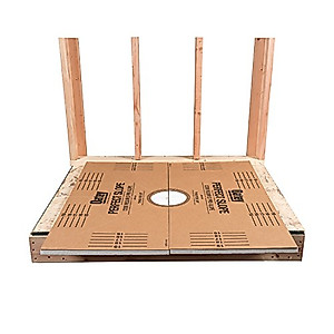 Oatey 41640 Perfect Slope Base, 40 in. x 40 in.,Brown