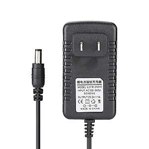 25.2V/1A Fast Charging Li-ion Charger Adapter with Multi-Level Protections 100-240V Input (US)