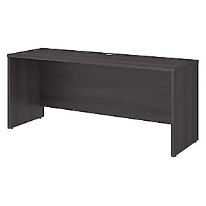 Bush Business Furniture 500 Home-Office-desks, 72W, Storm Gray