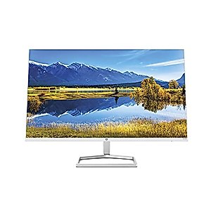 HP M27fwa 27-in FHD IPS LED Backlit Monitor with Audio White Color